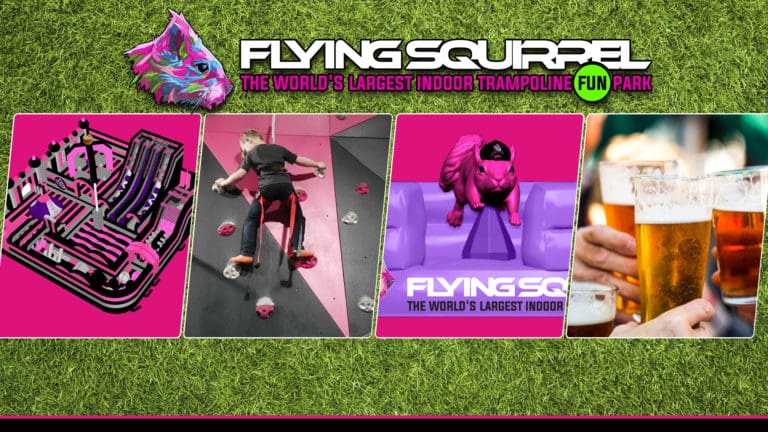 Indoor Trampoline Park - Everett Washington - Flying Squirrel