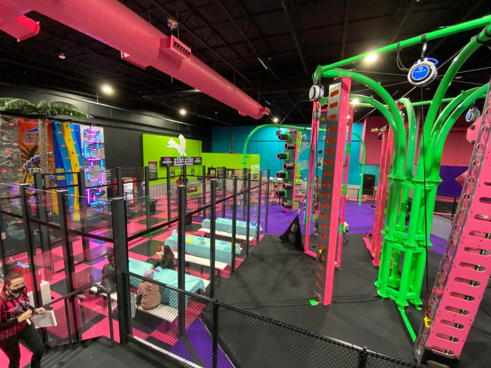 Flying Squirrel Sports Trampoline Party in Everett, WA